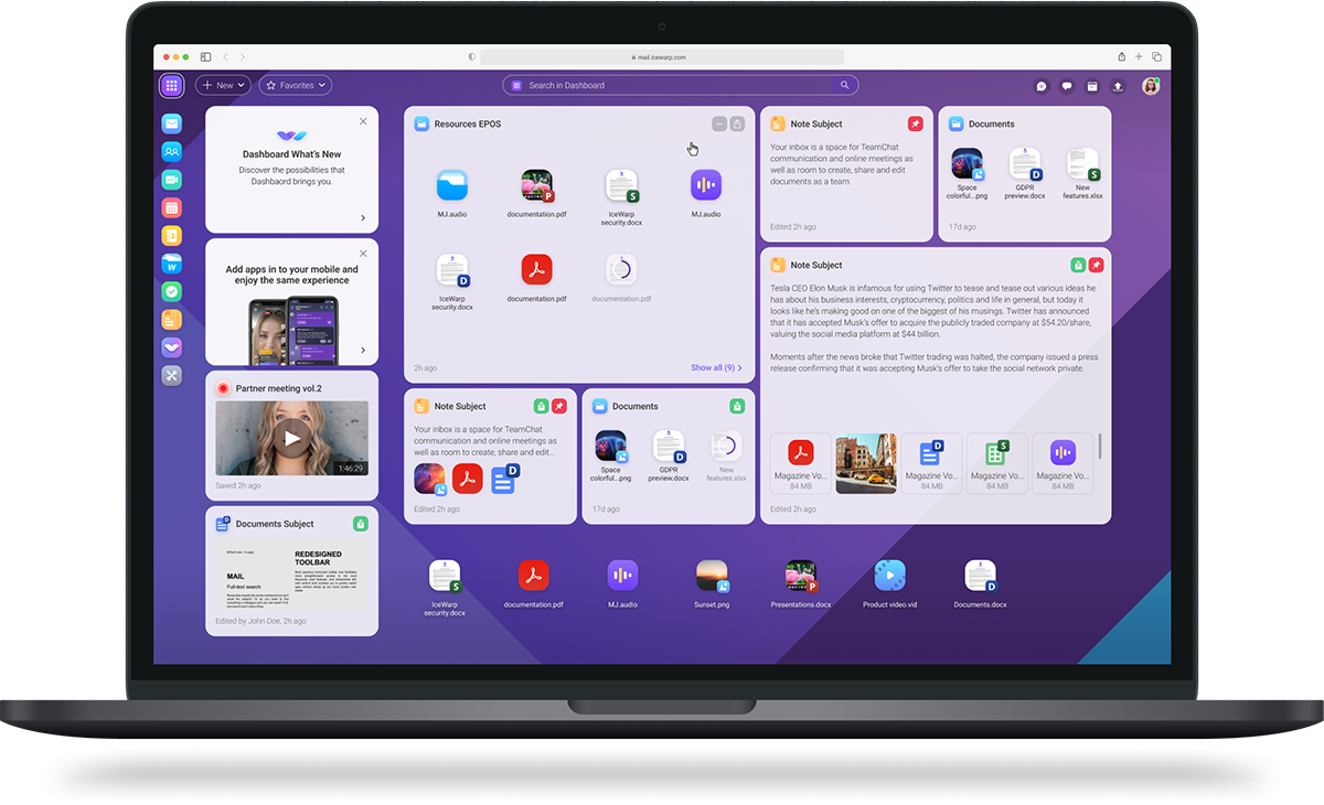 IceWarp Announces Major Upgrade to User Workflows with Epos
