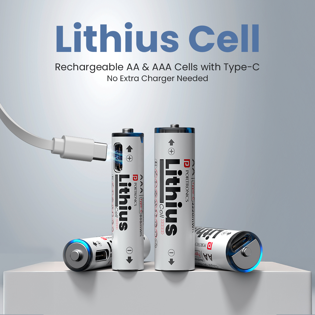 Portronics Unveils Lithius Cell